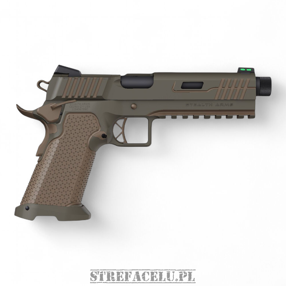 Pistolet Stealth Arms 1911 Platypus 5.25" TB (Moss x FDE) kal. 9x19mm ...