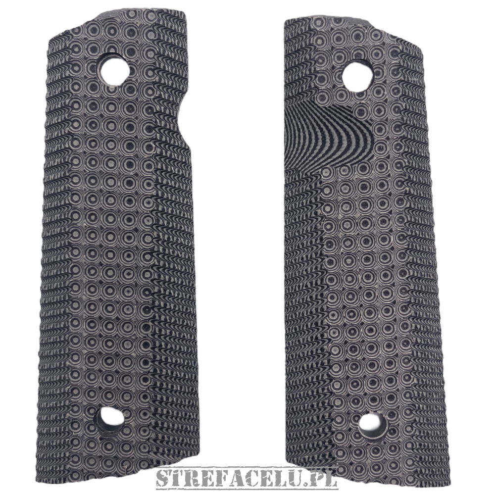 Bul Armory G10 Grip for 1911 FS Magwell Gray GK11 TargetZone