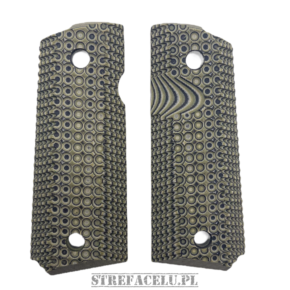 Bul Armory G10 Grip for 1911 Ultra GK11 Green TargetZone