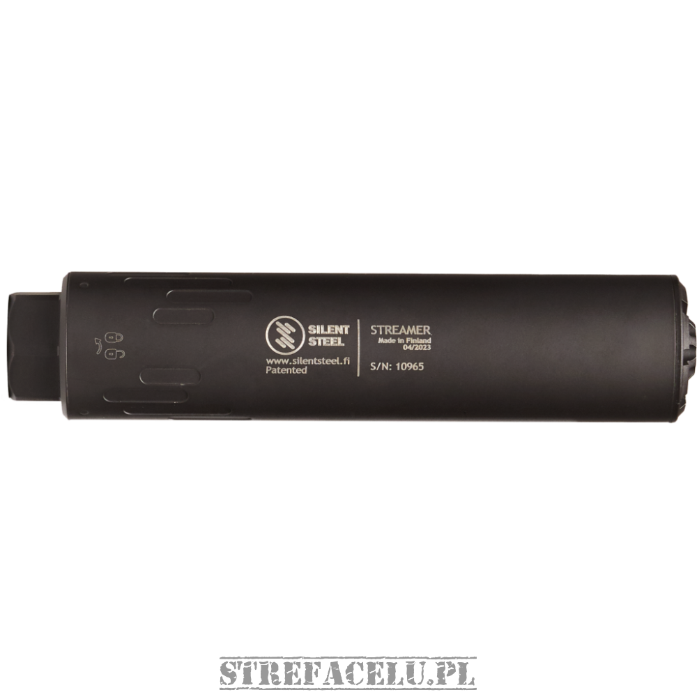 Tłumik huku SilentSteel Baffle Streamer Alu 7,62 Armor Black TargetZone