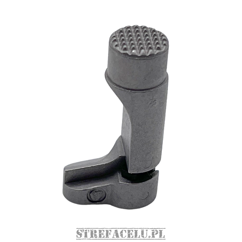Magazine Catch - 1911 - Stainless Steel - Checkering TargetZone