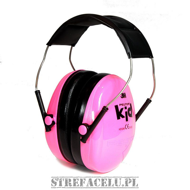 3M Peltor KID headphones pink - hearing protection for children pink ...