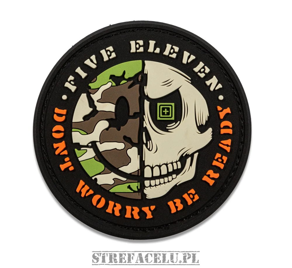 Patch, Manufacturer : 5.11, Model : Don't Worry Happy Patch, Color : Camo TargetZone