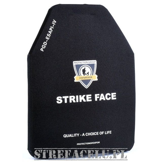 Hard Ballistic Plate ESAPI NIJ IV size S - Protection Group DK - 108B ...