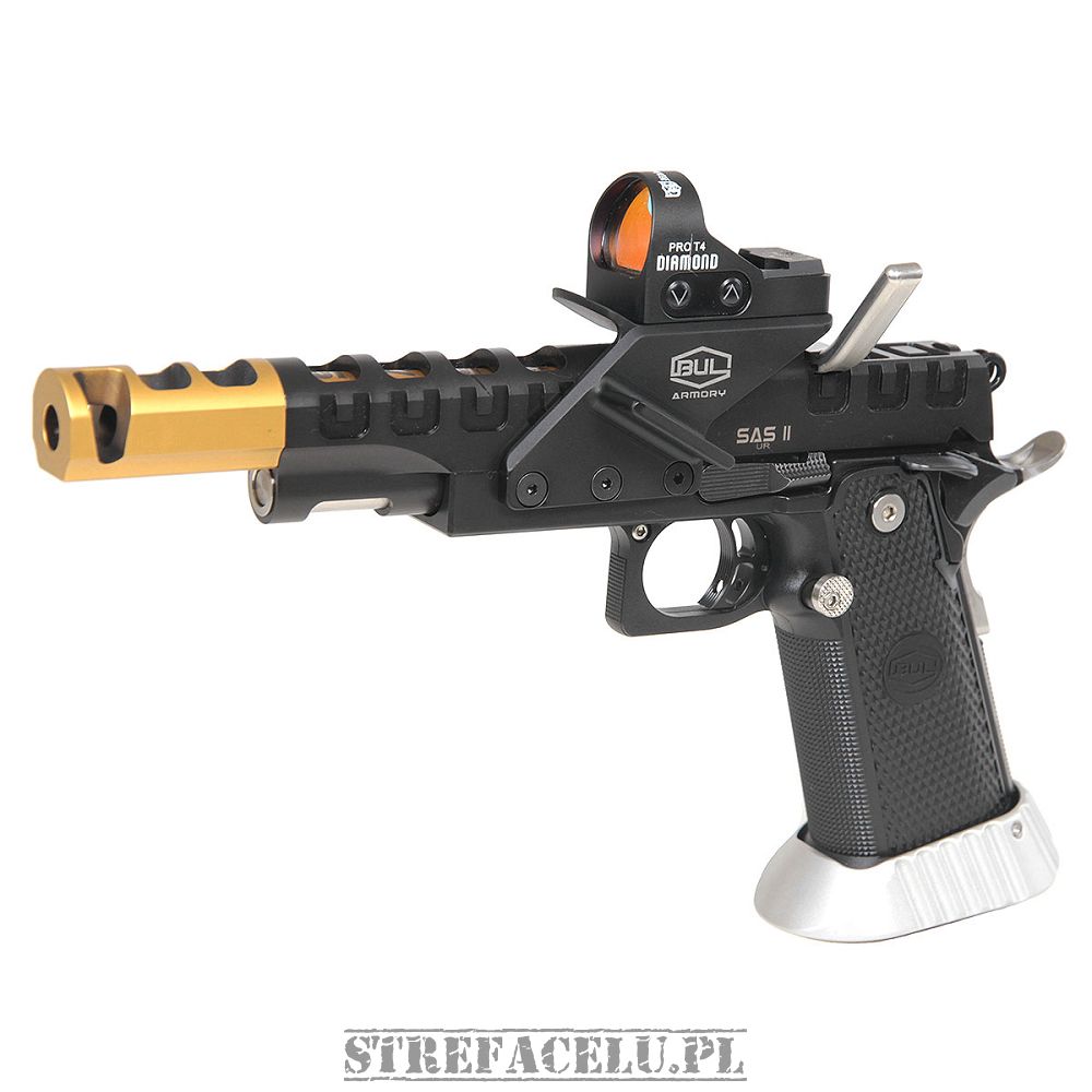 Bul SAS II UR Open Division Black/Gold cal. 9x19 TargetZone