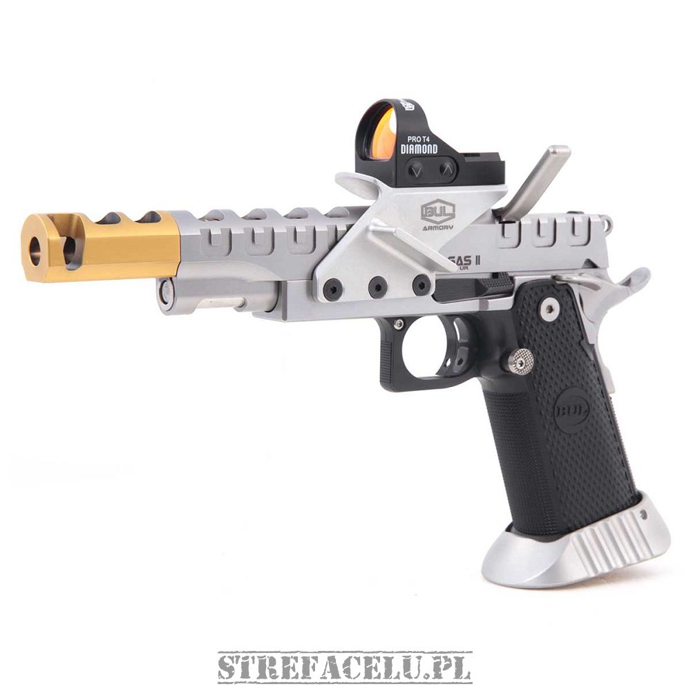 Bul SAS II UR Open Division Silver/Gold cal. 9x19 TargetZone