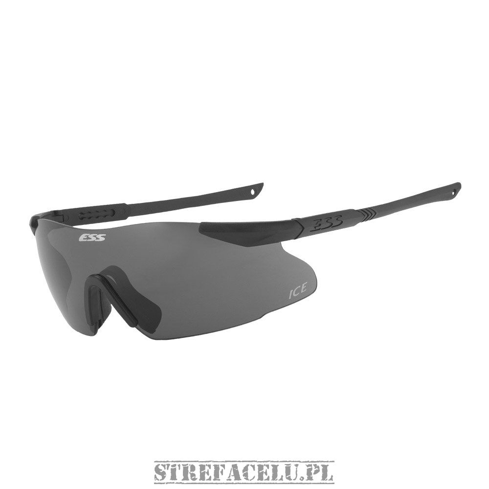 ESS ICE One Grey ballistic glasses - smoke - universal - 740-0440 ...