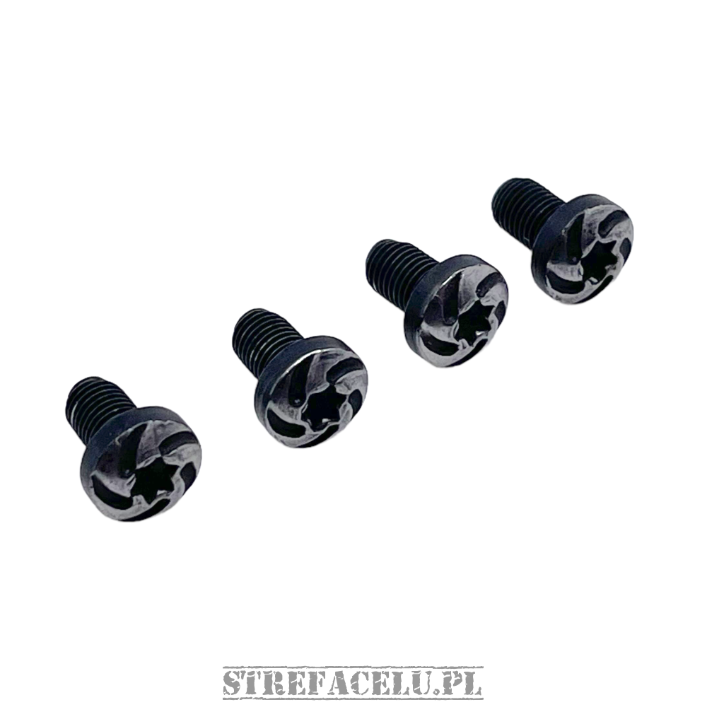 Bul Armory Grip Screw Set for 1911 | Two Tone Spiral TargetZone