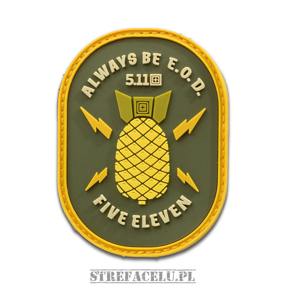 Patch, Manufacturer : 5.11, Model : Always Be EOD Patch, Kolor : Green ...